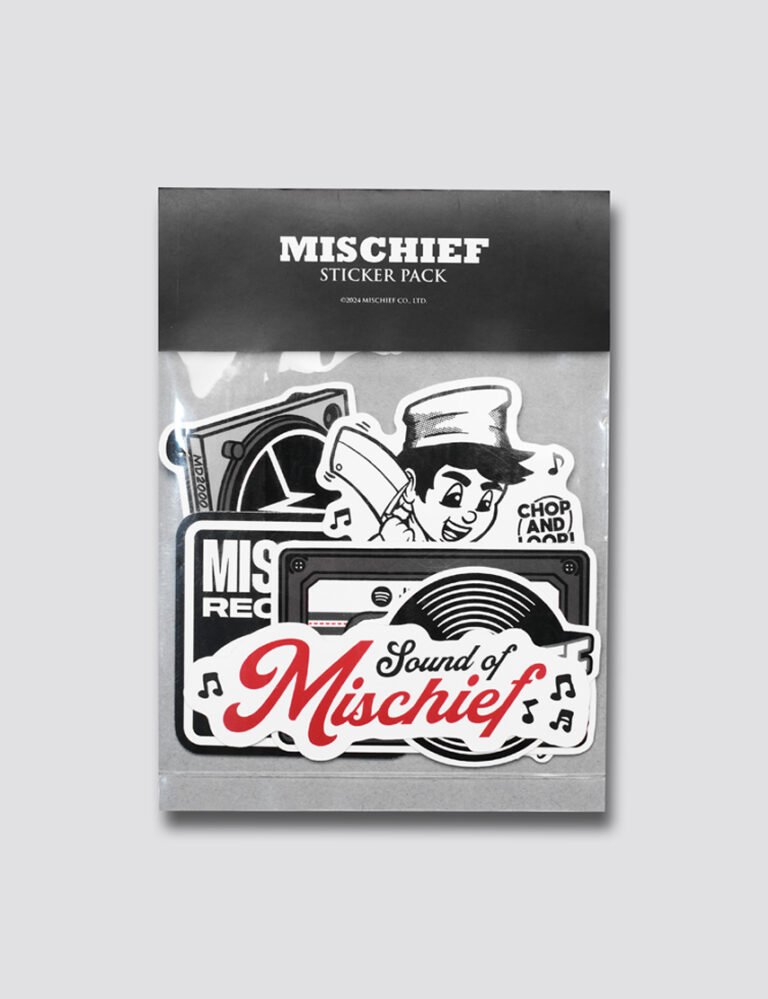 SOUND OF MISCHIEF STICKER PACK - MISCHIEF DENIM