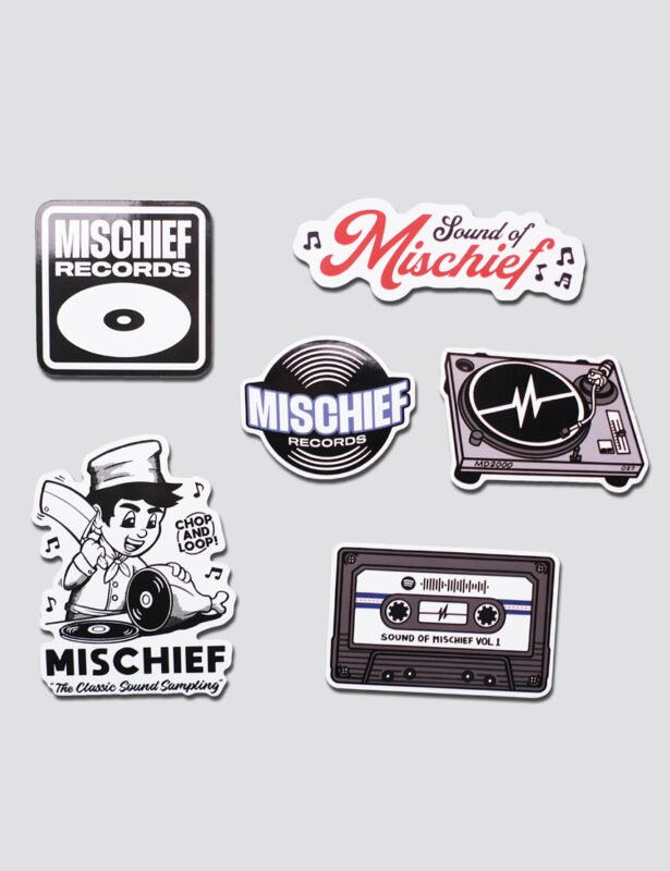 SOUND OF MISCHIEF STICKER PACK - MISCHIEF DENIM